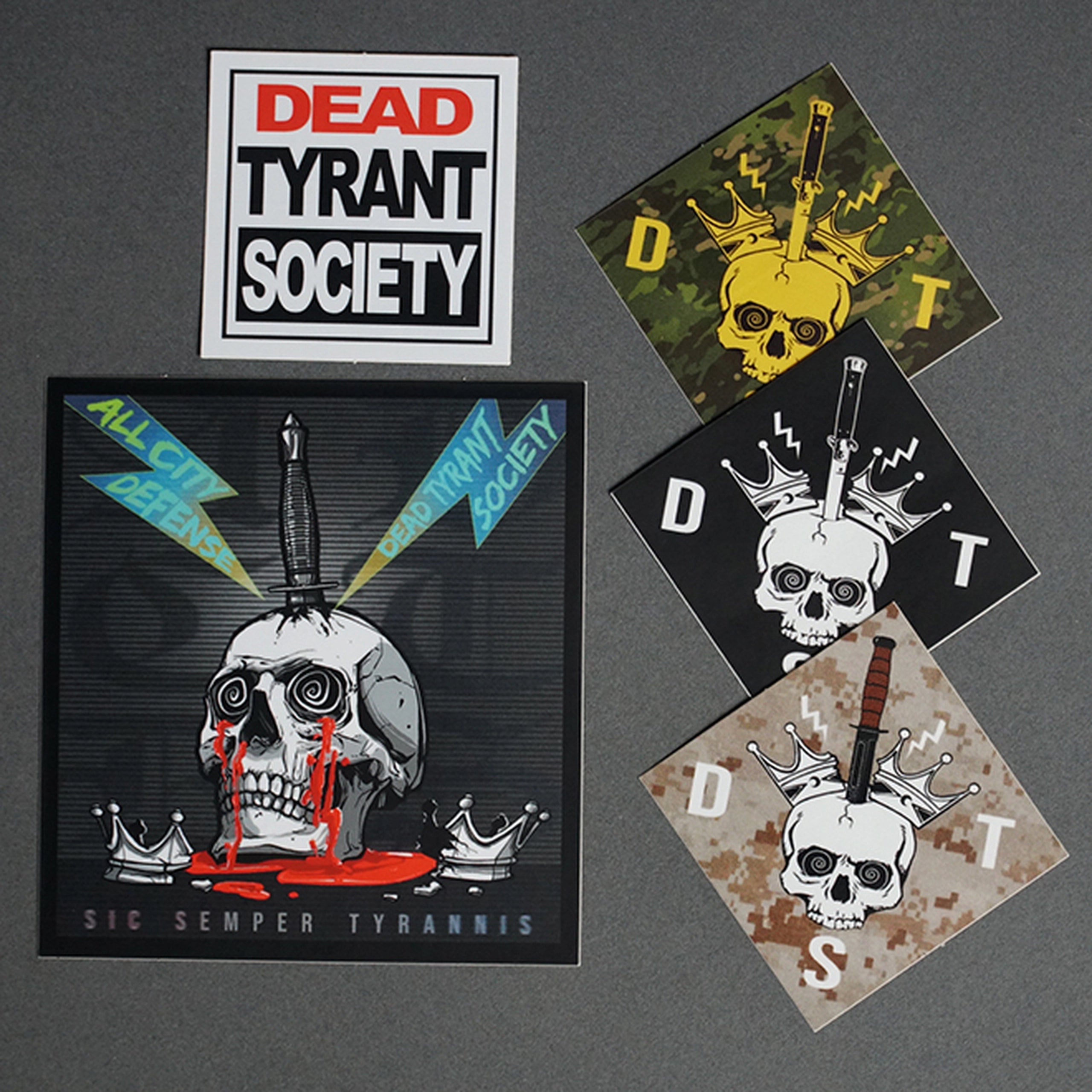 DTS Variety Sticker Pack v5 | Dead Tyrant Society
